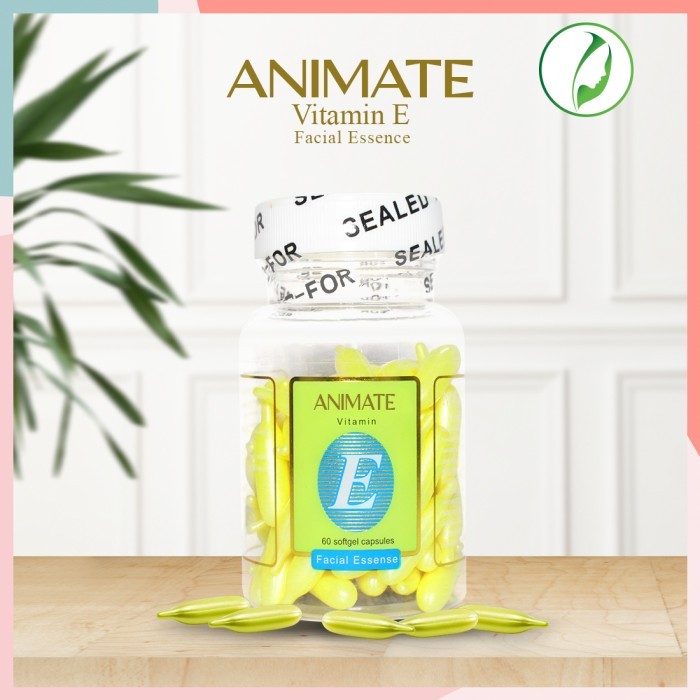 Jual Animate Serum Wajah Isi 60 /Serum Animate Vitamin E Facial Essence ...