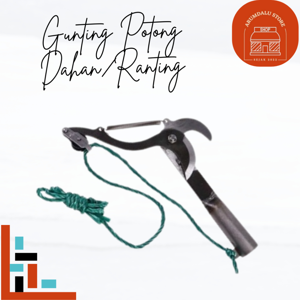 Jual GUNTING PISAU POTONG DAHAN RANTING POHON TARIK TALI | Shopee Indonesia