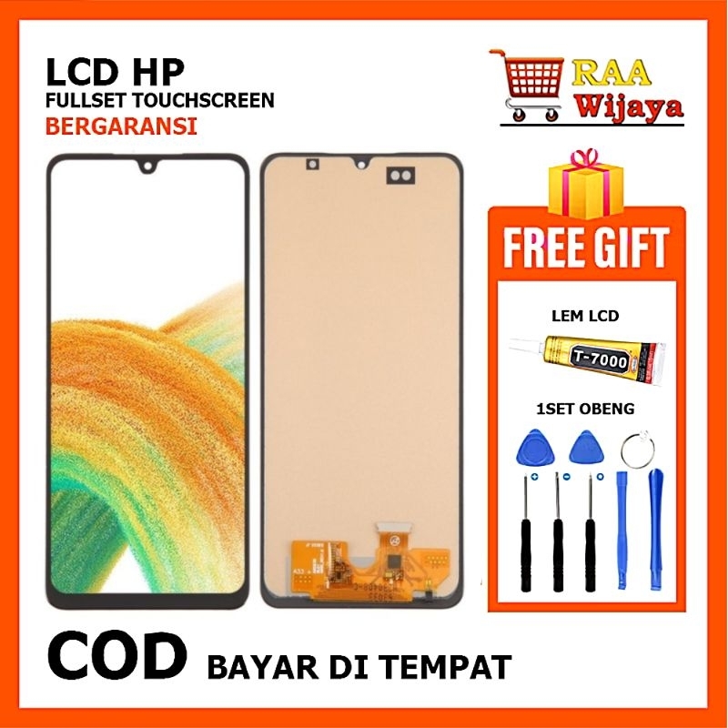Jual [ORIGINAL] LCD SAMSUNG A33 5G / A336 FULLSET TOUCHSCREEN | Shopee Indonesia