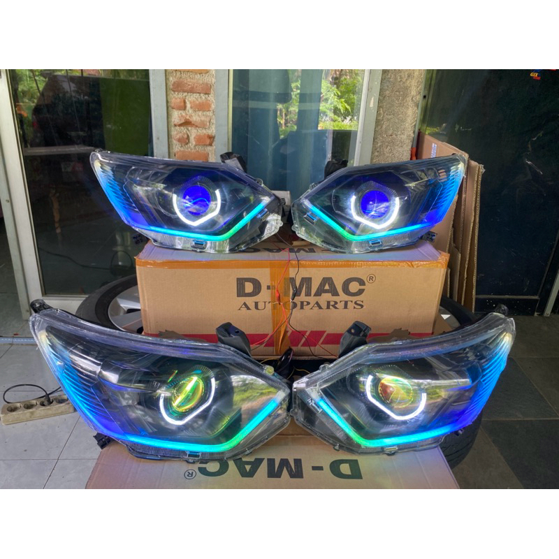 Jual Headlamp Biled Sigra Calya Gen 1 & Gen 2 | Shopee Indonesia