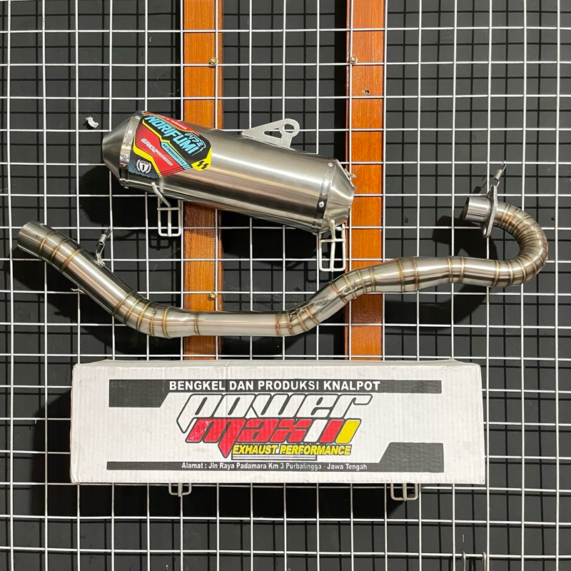 Jual Knalpot Norifumi KLX CRF D-Tracker WR155 Full System PNP | Shopee ...