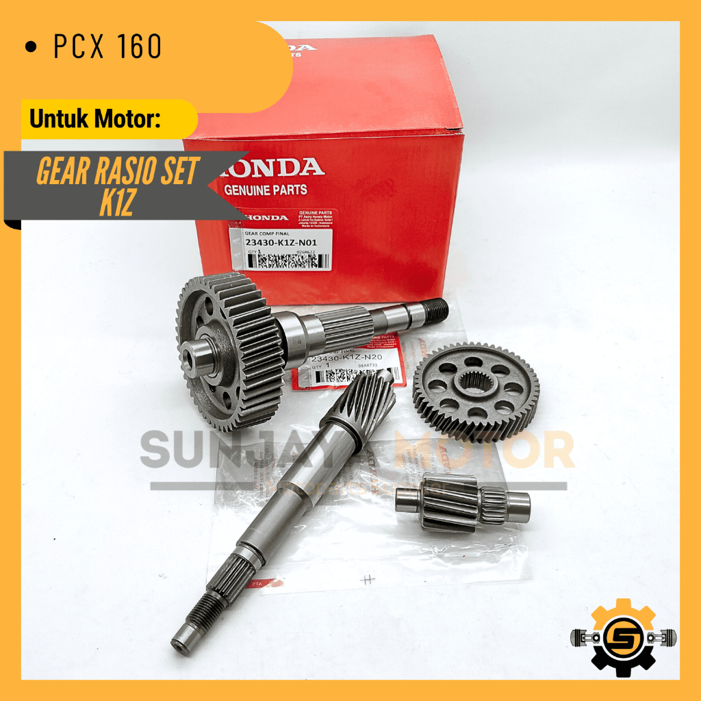 Jual Gear Rasio Set Original Honda K1Z Gigi Rasio PCX 160 PCX 160 e:HEV ...