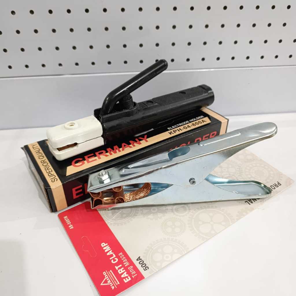 Jual PROMO Paket KURT HAUFE Stang Las Tang Mesin Las Listrik Electrode Holder 800A - Stang Las ...