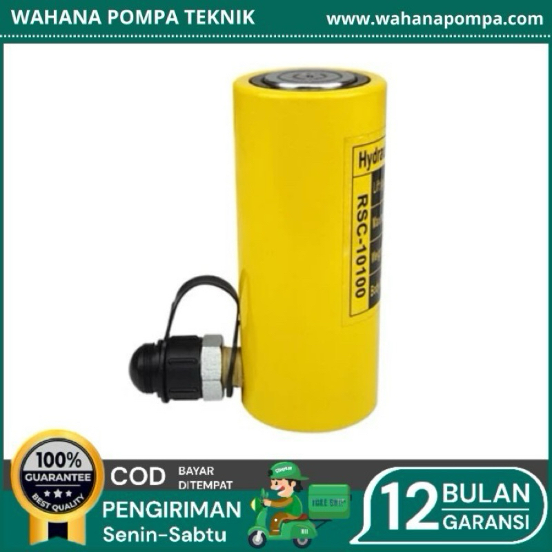 Jual 10 Ton 100mm Single Hydraulic Cylinder Silinder Hidrolik BARTON | Shopee Indonesia