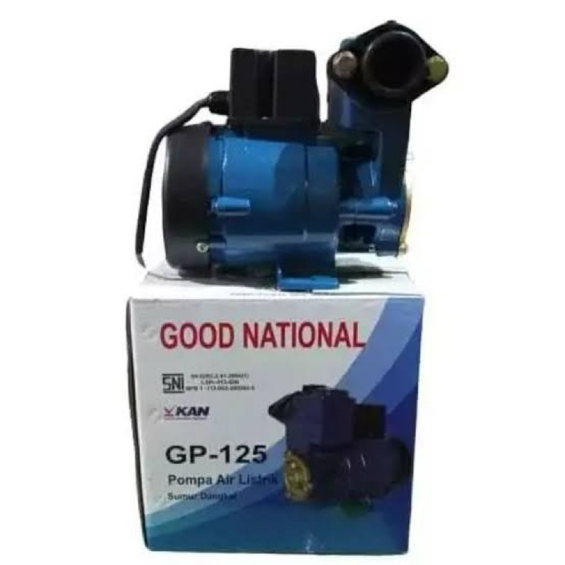 Jual Pompa Air Auto Good NATIONAL GP-125 / Mesin Air Otomatis | Shopee ...