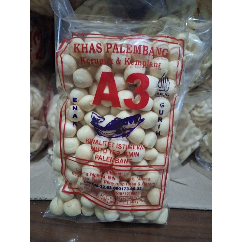 Jual GETAS KERUPUK BANGKA SUPER IKAN TENGGIRI - 250 gr | Shopee Indonesia