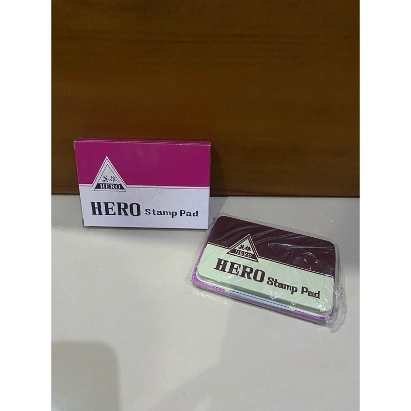 Jual Stamp pas / bantalan stempel / tempat stempel HERO murah | Shopee ...