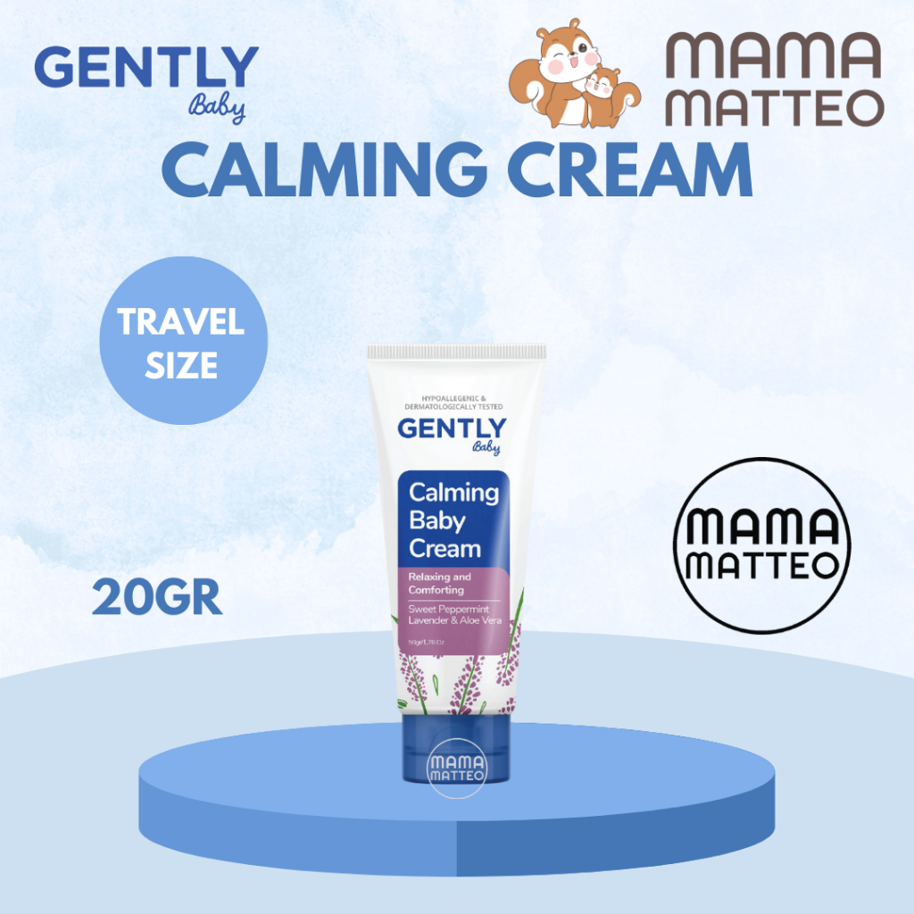 Jual GENTLY Calming Baby Cream 20gr / Krim Tidur Nyenyak / Nyaman Untuk ...