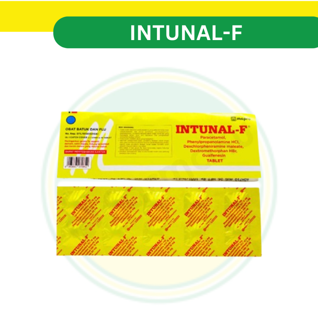 Jual INTUNAL FORTE TABLET ISI 10 OBAT BATU PILEK DAN DEMAM | Shopee ...