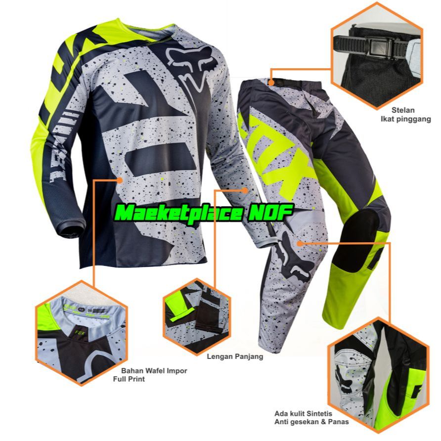 Jual ₦Ø₣ | Baju jersey jerset celana trail motor cross motorcross cros ...