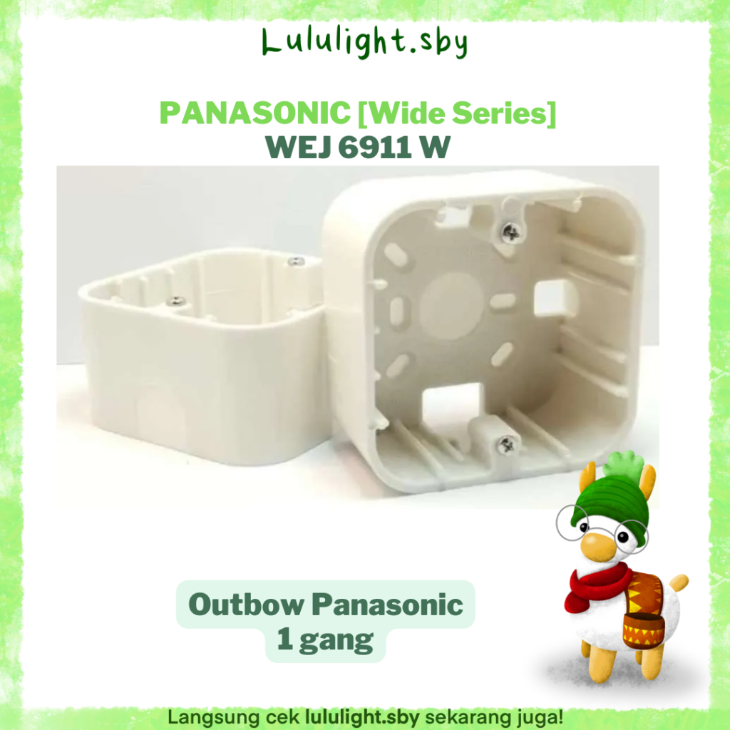 Jual Outbow Dus / Dos / Doos Panasonic Persegi / Kotak Putih WEJ6911 ...