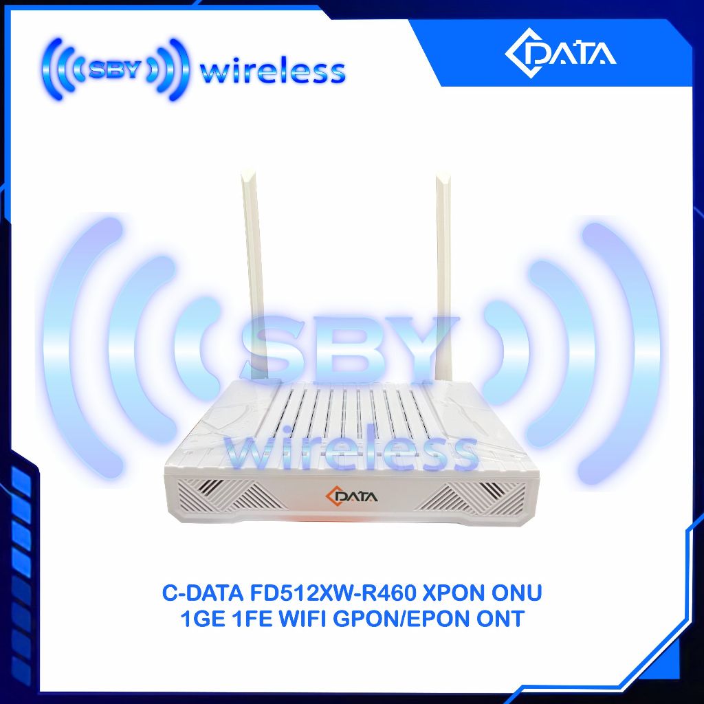 Jual C-DATA FD512XW-R460 XPON ONU 1GE 1FE WIFI GPON/EPON ONT CDATA ...