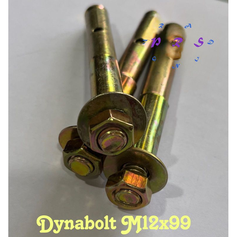 Jual Dynabolt Kuning M12x99/dynabolt M12x99/Dynabolt 12/Expansion Bolt ...