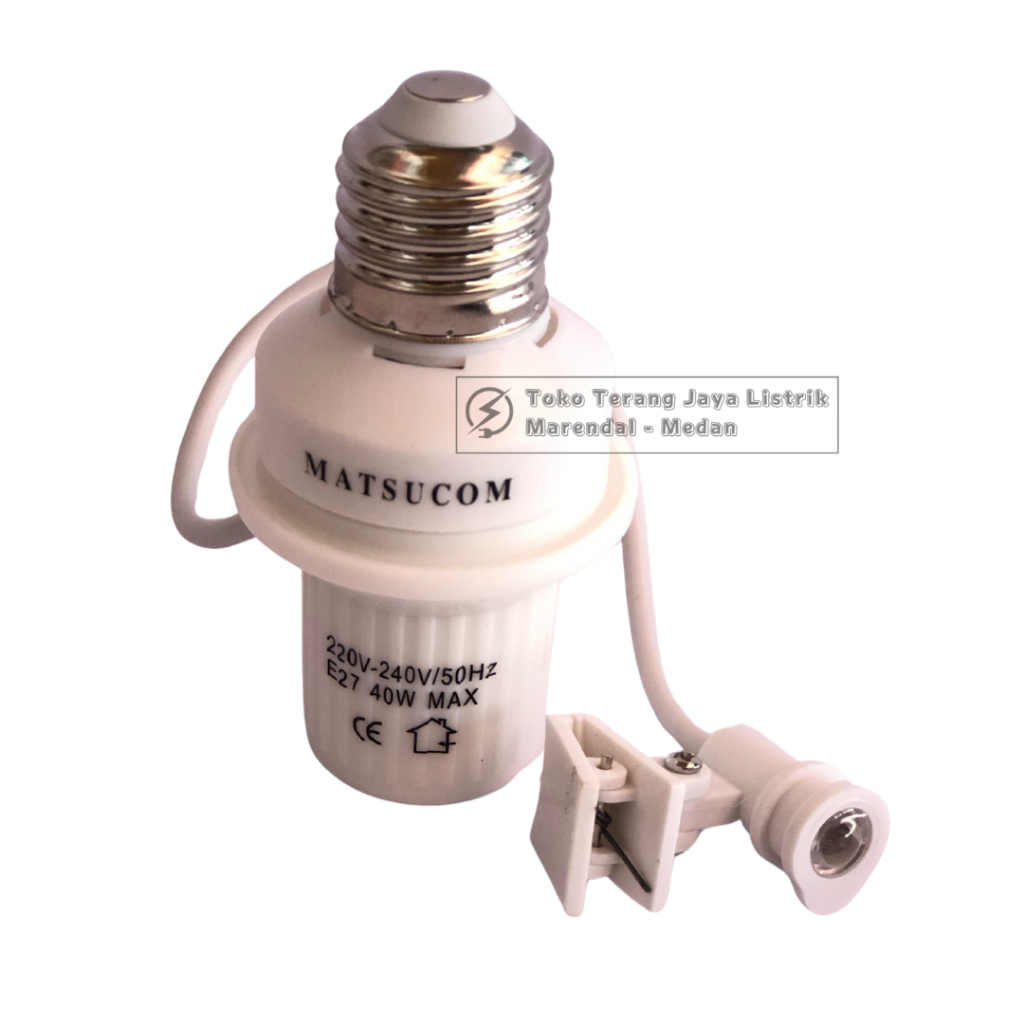 Jual Fitting Lampu Sensor Cahaya Otomatis | Shopee Indonesia