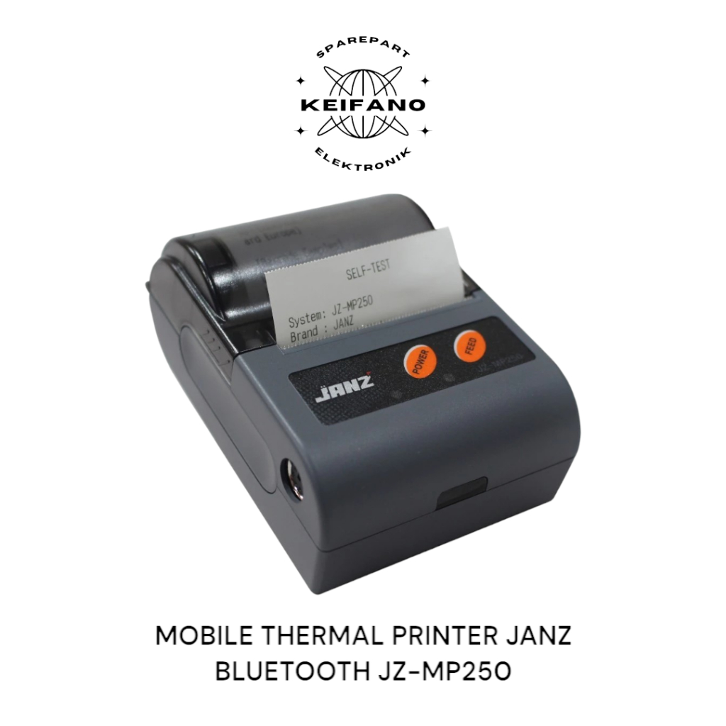 Jual Printer Thermal Bluetooth JANZ JZ-MP250 Mobile Printer | Shopee ...