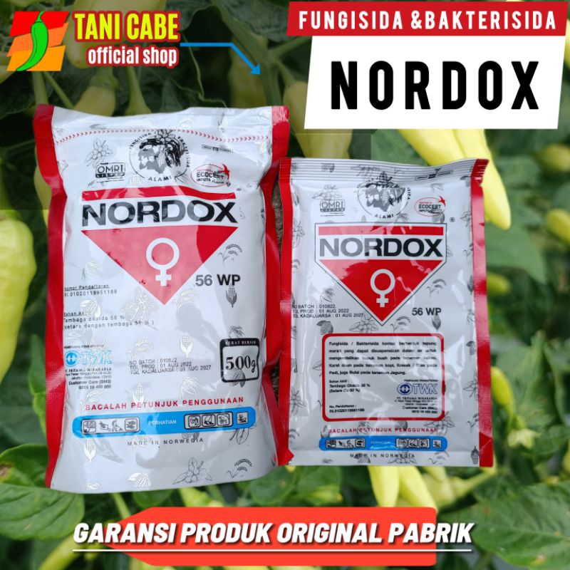 Jual NORDOX 56WP-Fungisida dan Bakterisida-500grm | Shopee Indonesia