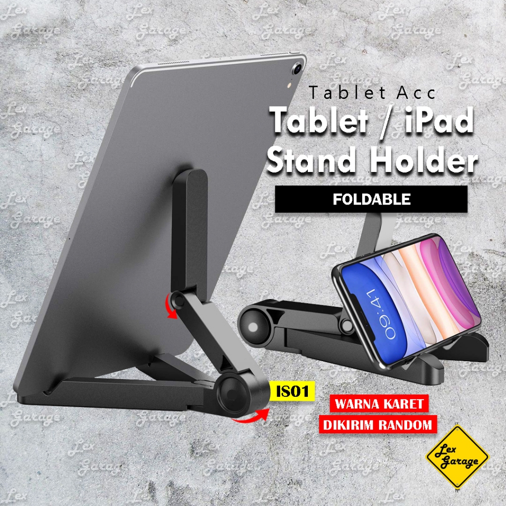 Jual Stand Tablet Holder iPad Stand Phone Holder Meja Dudukan Tablet HP ...