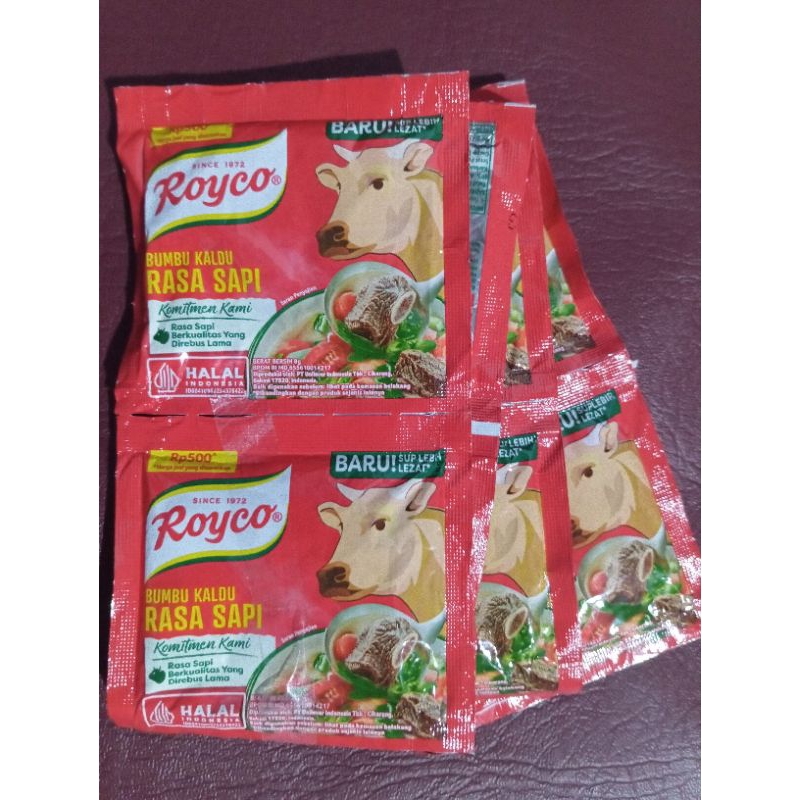 Jual ROYCO KALDU SAPI & AYAM 500 AN @8g (isi 12 pcs) | Shopee Indonesia