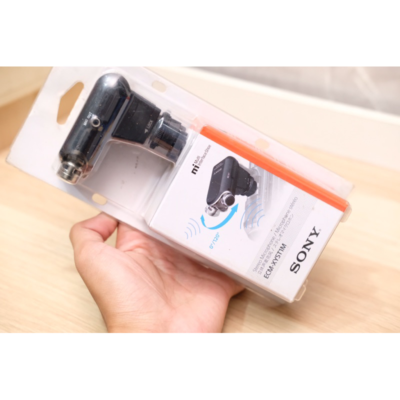 Jual Sony Stereo microphone ECM-XYST1M A6000 A6300 A6400 A6600 A6100 ...