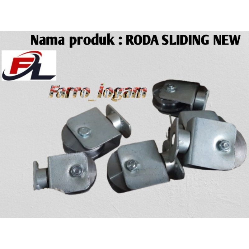 Jual RODA PAGAR SLIDING HEAVY DUTY 6CM,7CM,8CM RODA SLIDING NEW RODA ...
