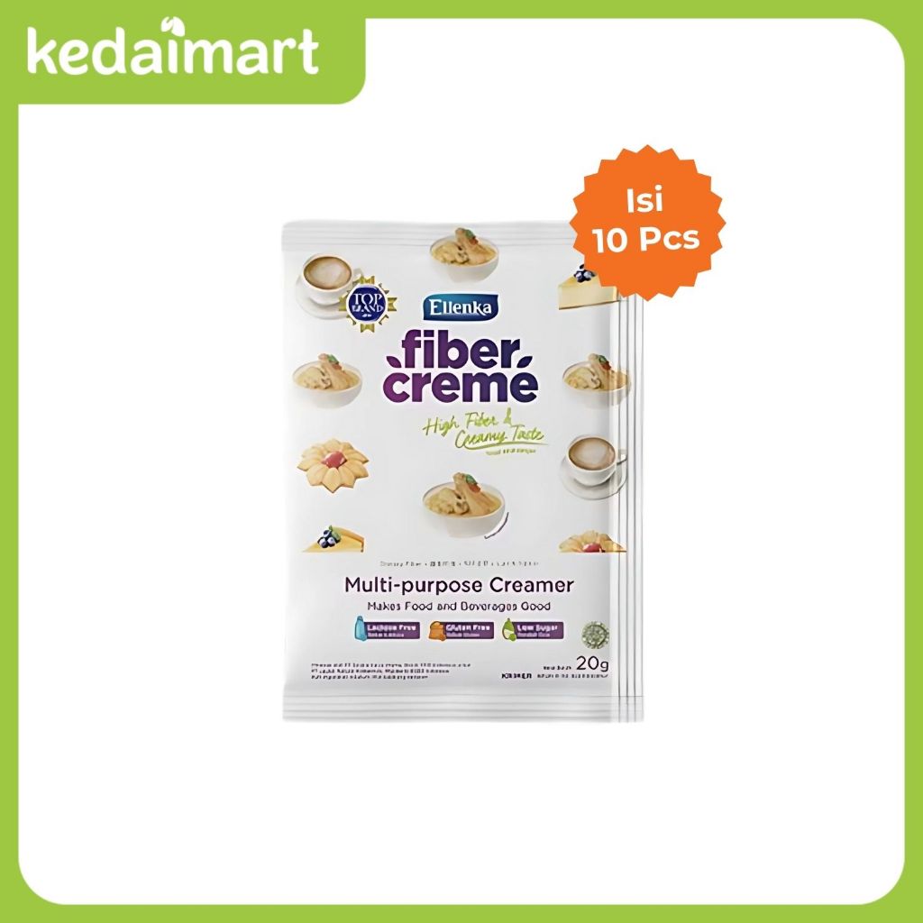 Jual Ellenka Fiber Creme Renceng Isi 10 X 20 Gram | Shopee Indonesia