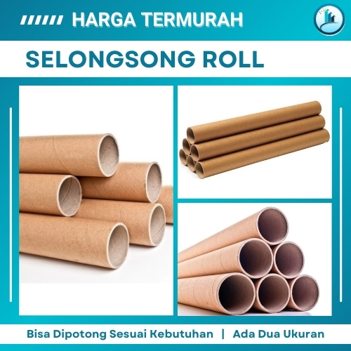 Jual Paper Core Selongsong Roll Kertas Corong Kardus Karton Pipa Kertas ...