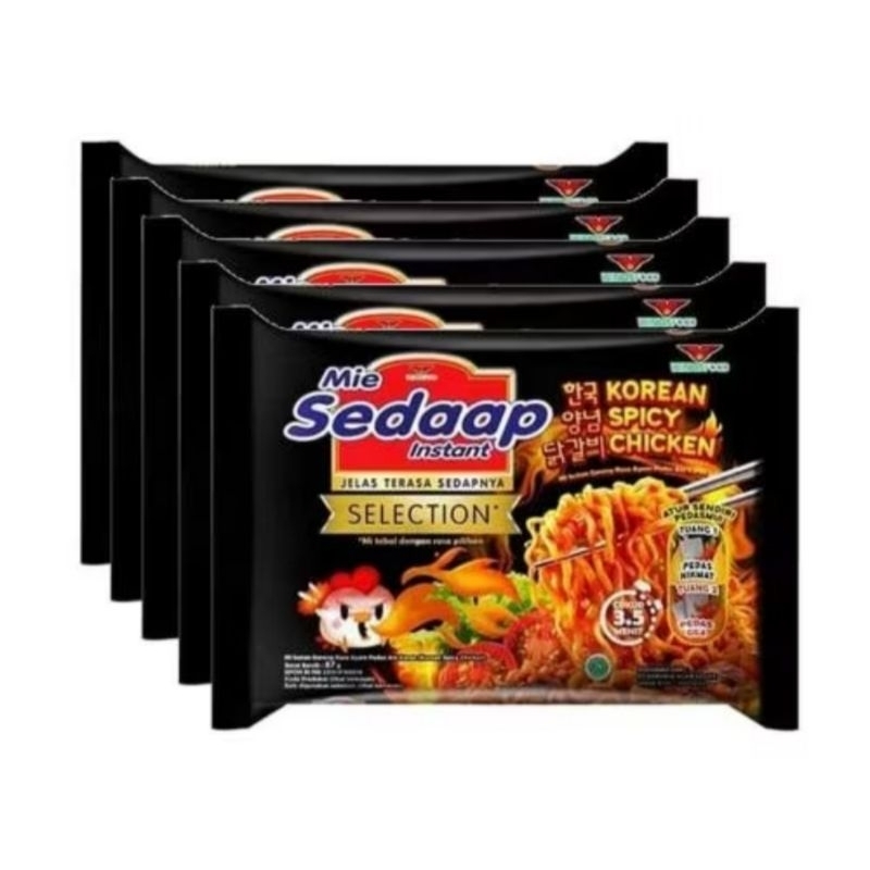 Jual Mie Sedaap Selection Korean Spicy Chicken | Shopee Indonesia