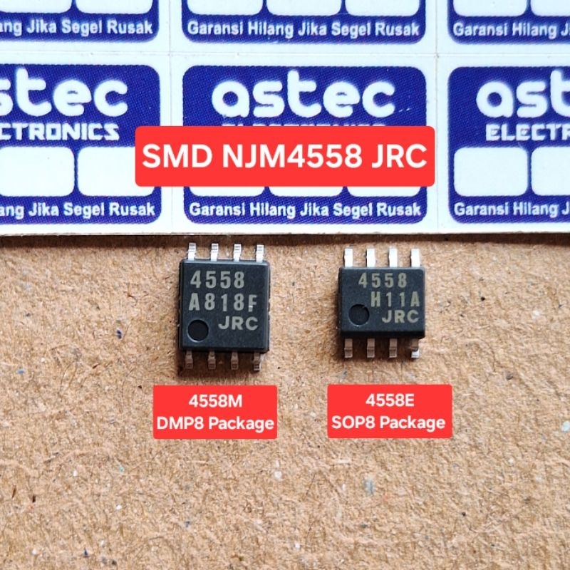 Jual SMD JRC4558 NJM4558 Dual Op-Amp Original | Shopee Indonesia
