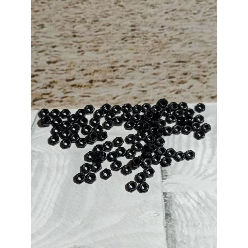 Jual REP TAMIYA MUR HITAM 2MM / MUR BAUT TAMIYA 2MM / M2 | Shopee Indonesia