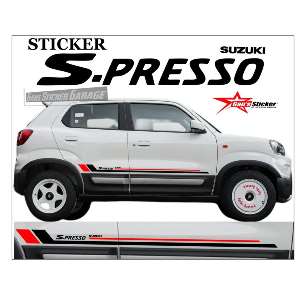Jual sticker suzuki spresso aksesoris suzuki spresso 2022 2023 | Shopee ...