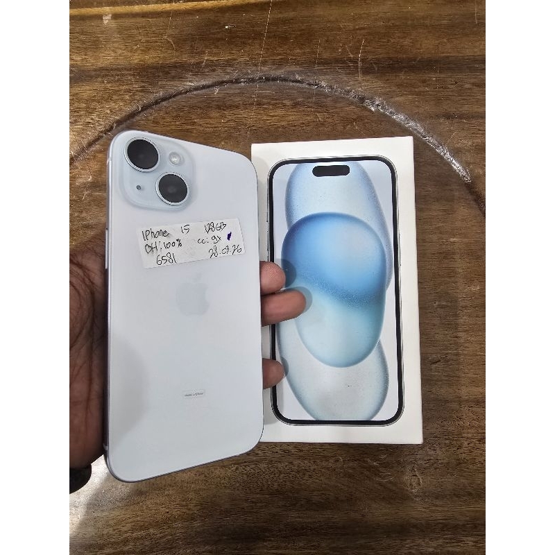 Jual iphone 15 biru 128gb PA/A | Shopee Indonesia