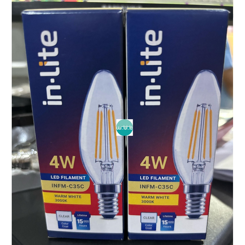 Jual LAMPU IN LITE INLITE LED CANDLE FILAMENT BOHLAM FILLAMENT JANTUNG ...