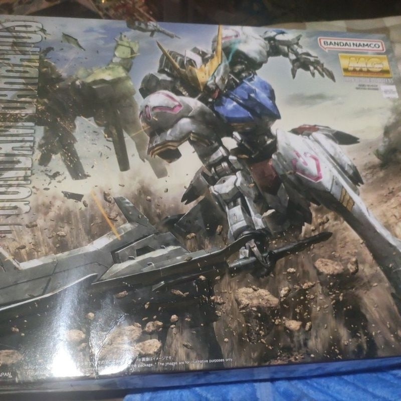 Jual GUNDAM MG BARBATOS BANDAI open for check runner (belum rakit), dan ...