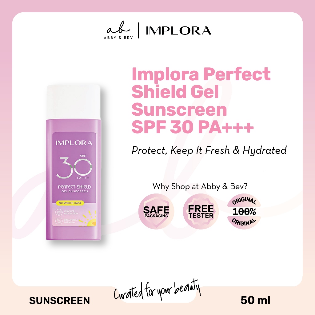 Jual AB - Implora Perfect Shield Gel Sunscreen SPF 30 PA+++ [50ml ...
