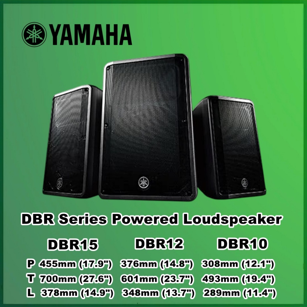 Jual Yamaha DBR10 DBR12 DBR15 DBR 10 12 15 inc 2-way Active Speaker ...