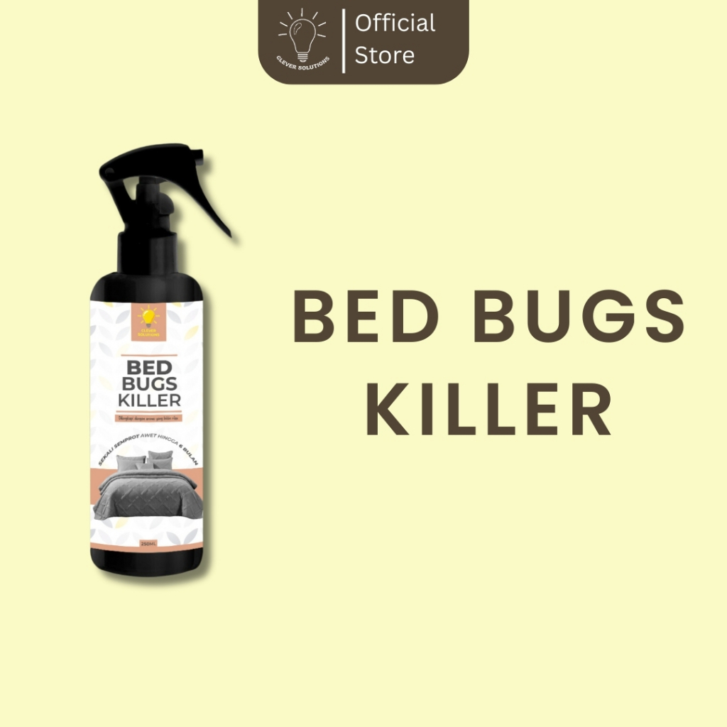 Jual Clever Solutions - Bed Bugs Killer Obat Anti Kutu Kasur, Pembasmi Tungau Kutu Busuk Kutu ...