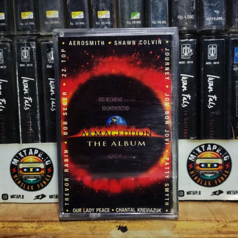 Jual Kaset Pita - Armageddon - The Album - Kompilasi Barat - Aerosmith ...