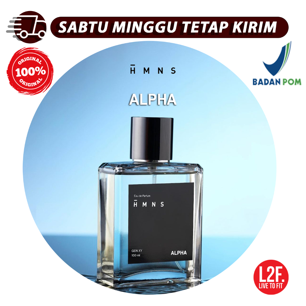 Jual Parfum HMNS Alpha 100ml Eau De parfum Original (gratis voucher ...