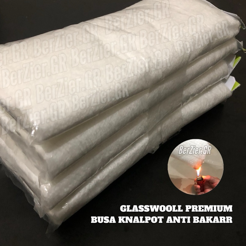 Jual COD gaswol gaspol gasbul glasswool premium knalpot tahan panas ...