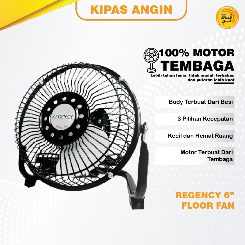 Jual KIPAS ANGIN DELUXE REGENCY FLOOR FAN 6''/14''/16''/18''/20'' KIPAS ...