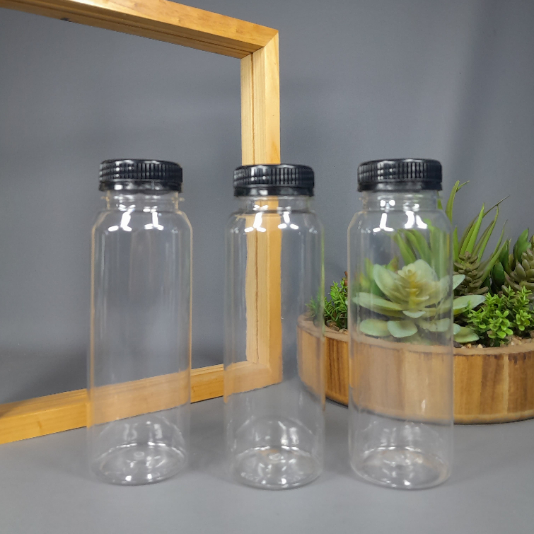 Jual Botol Kale 250 Ml Tebal Bulat / Botol Kopi 250 ML / Botol Plastik ...