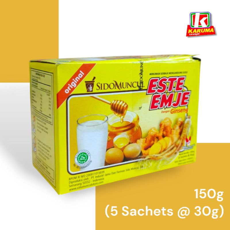 Jual Este Emje Sido Muncul Box 150g(5sachet@30g) Minuman Susu STMJ ...