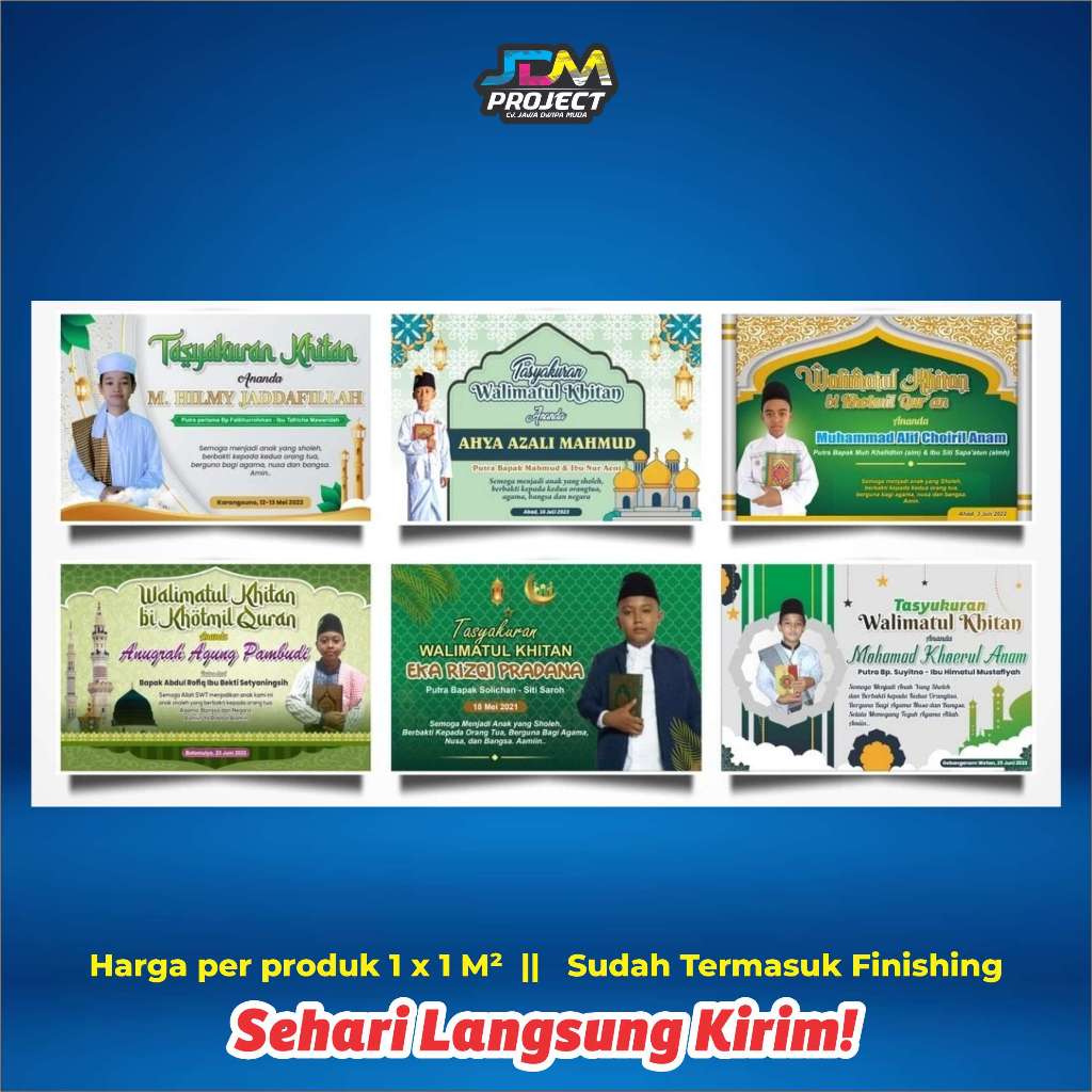 Jual JDM PROJECT - Cetak MMT / Banner / Spanduk / Backdrop WALIMATUL ...