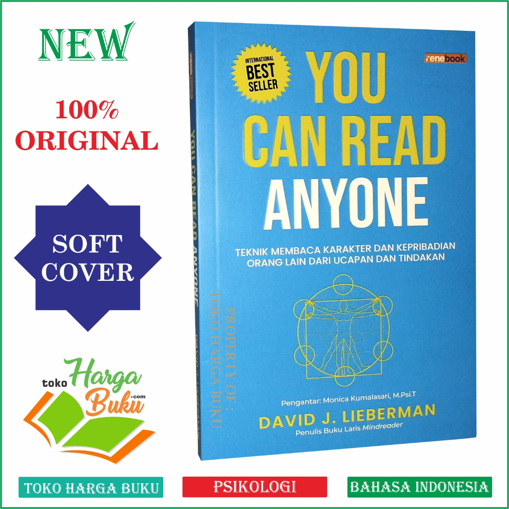 Jual You Can Read Anyone Teknik Membaca Karakter dan Keperibadian Orang ...