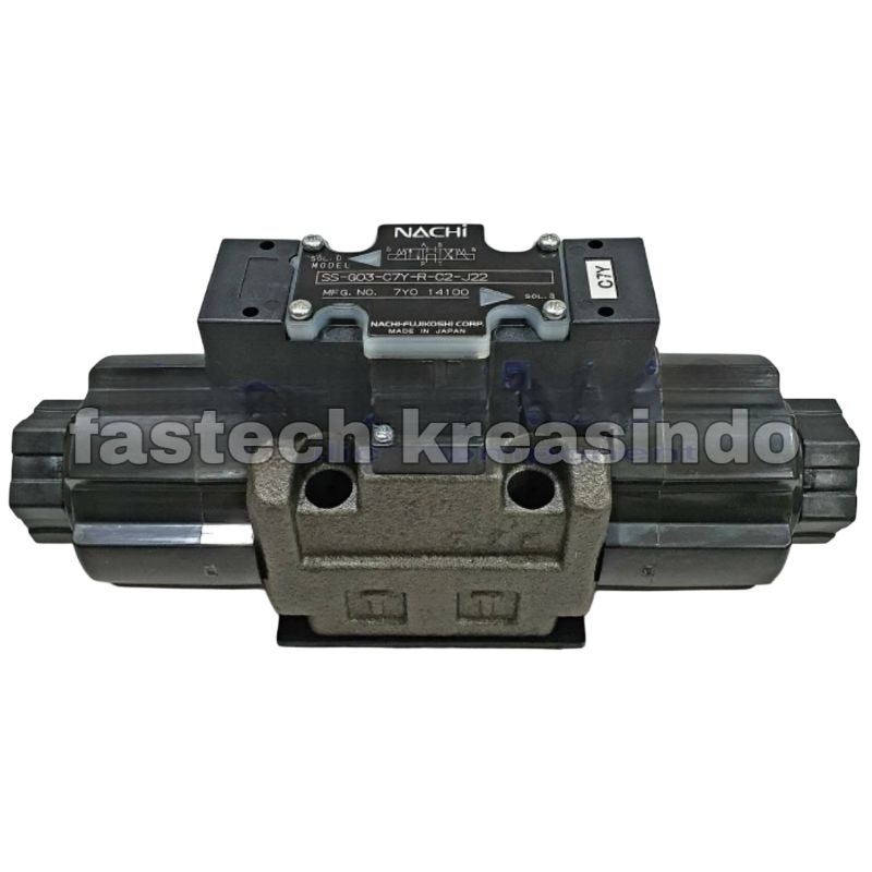 Jual SOLENOID VALVE HYDRAULIC NACHI SS-G03-C7Y-C2-J22 JAPAN | Shopee Indonesia