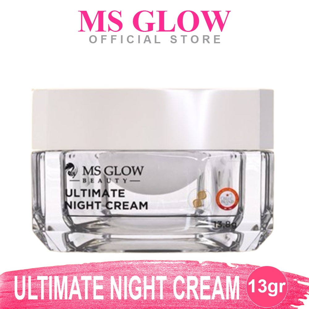 Jual MS Glow Ultimate Night Cream Cream Malam Ultimate Penghilang Flek ...