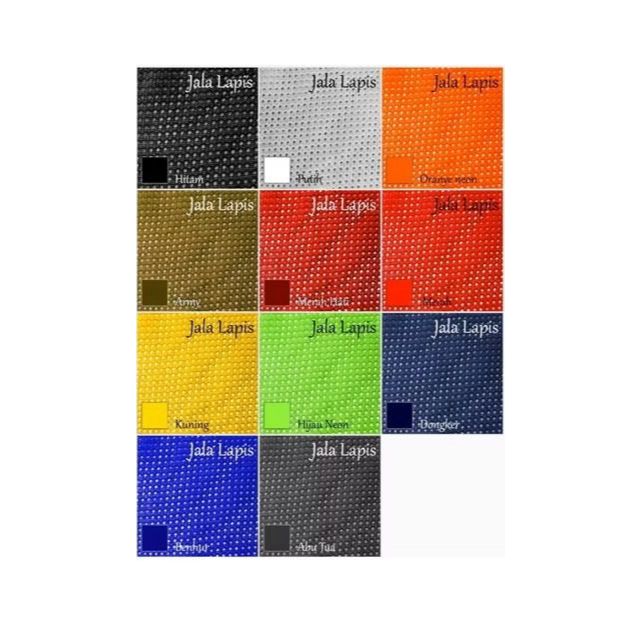 Jual Kain Puring Jala Jaring Halus Lapisan Dalam Jaket Serbaguna ...