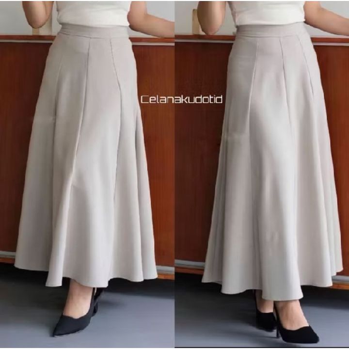 Jual ROK POLOS | ROK KERJA PANJANG WANITA | Shopee Indonesia