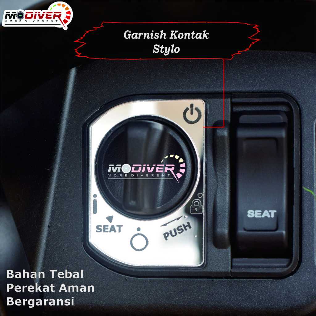 Jual HONDA STYLO 160 - Garnish Cover Keyless StopKontak Variasi ...