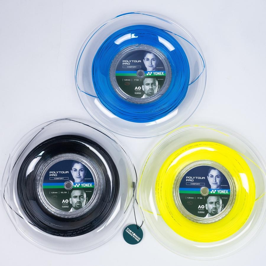 Jual Senar Tenis Yonex Polytour Pro Comfort Tennis Potongan Reel 12m ...